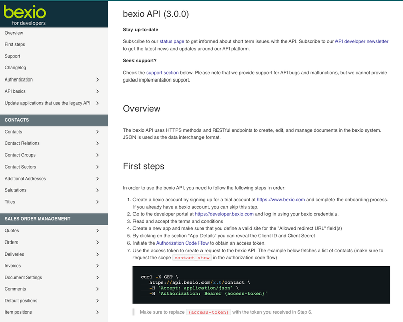 So sicherst du deine bexio Daten mit einem Backup - swiDOC
